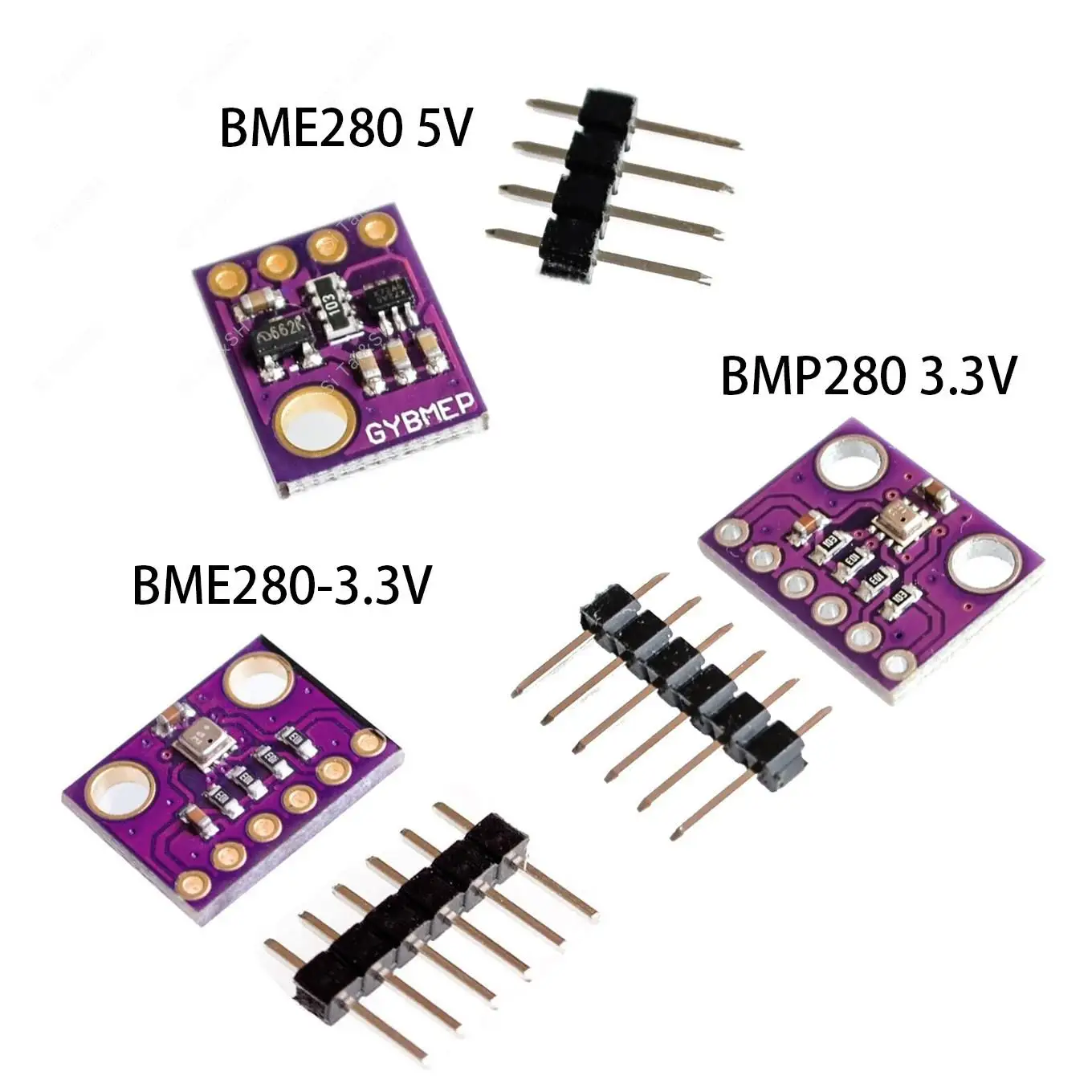 BME280-5V-3-3V-Digital-Sensor-Temperature-Humidity-Barometric-Pressure ...