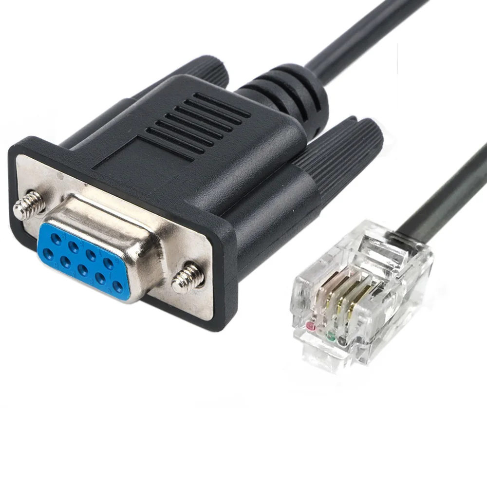 DB9pin-RS232-Serial-Communication-Cable-C7-4P4C-Servostudio-PC-Link ...