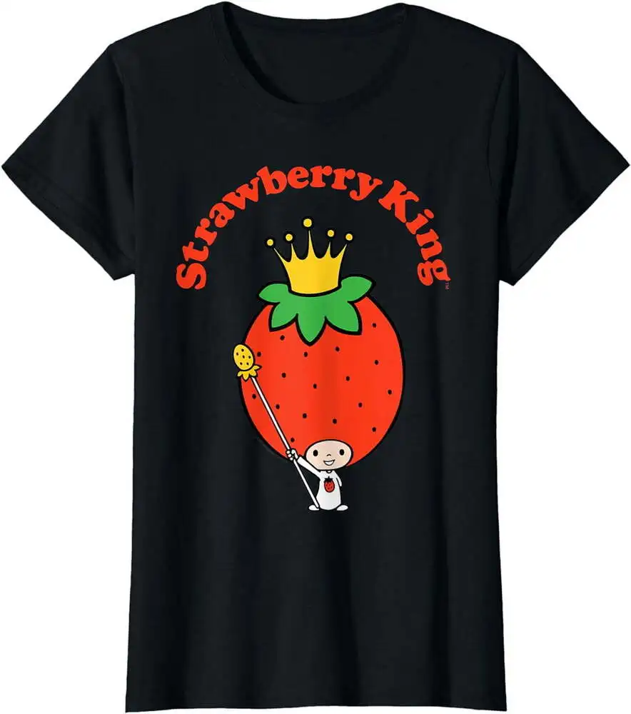 Strawberry-King-Classic-Tee-T-Shirt-Anime-Graphic-T-shirts-for-Men ...