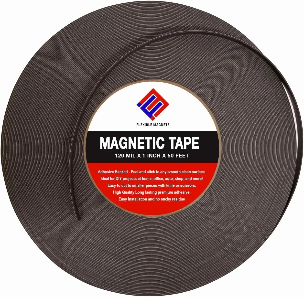 11mm Wide, A+B Magnetic Tape, Magnetic Strips with Adhesive Backing ...