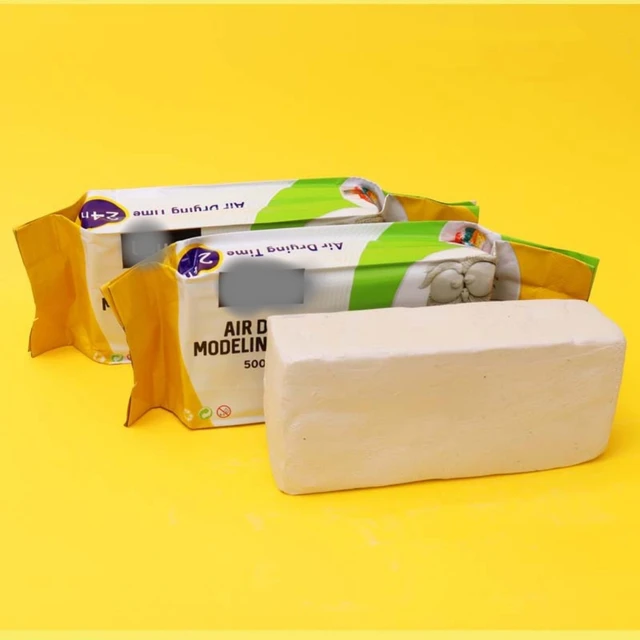 Cold Porcelain Sculpt Air Dry Clay Soft Paper Clay Plaster Modeling ...