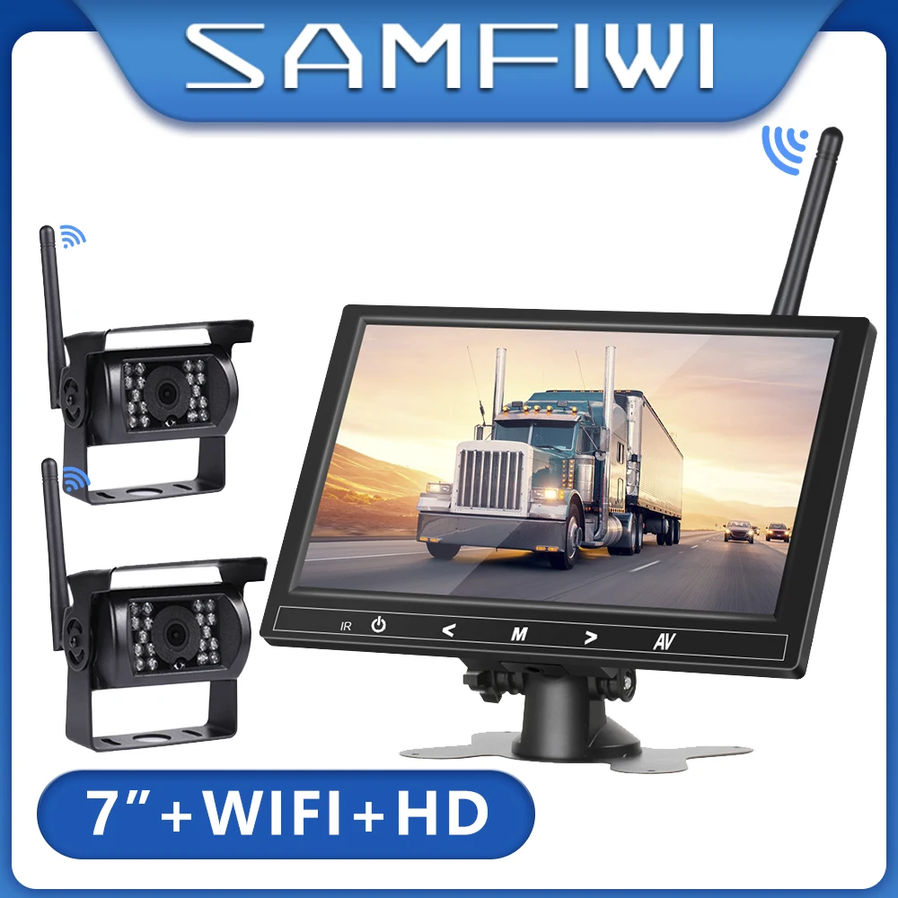 7-inch-12-24V-wireless-trucK-monitor-in-car-screen-with-Rear-View ...