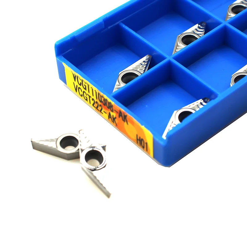 10pcs VCGT110302 VCGT110304 VCGT110308 AK H01 VBGT110302 VBGT110304 ...