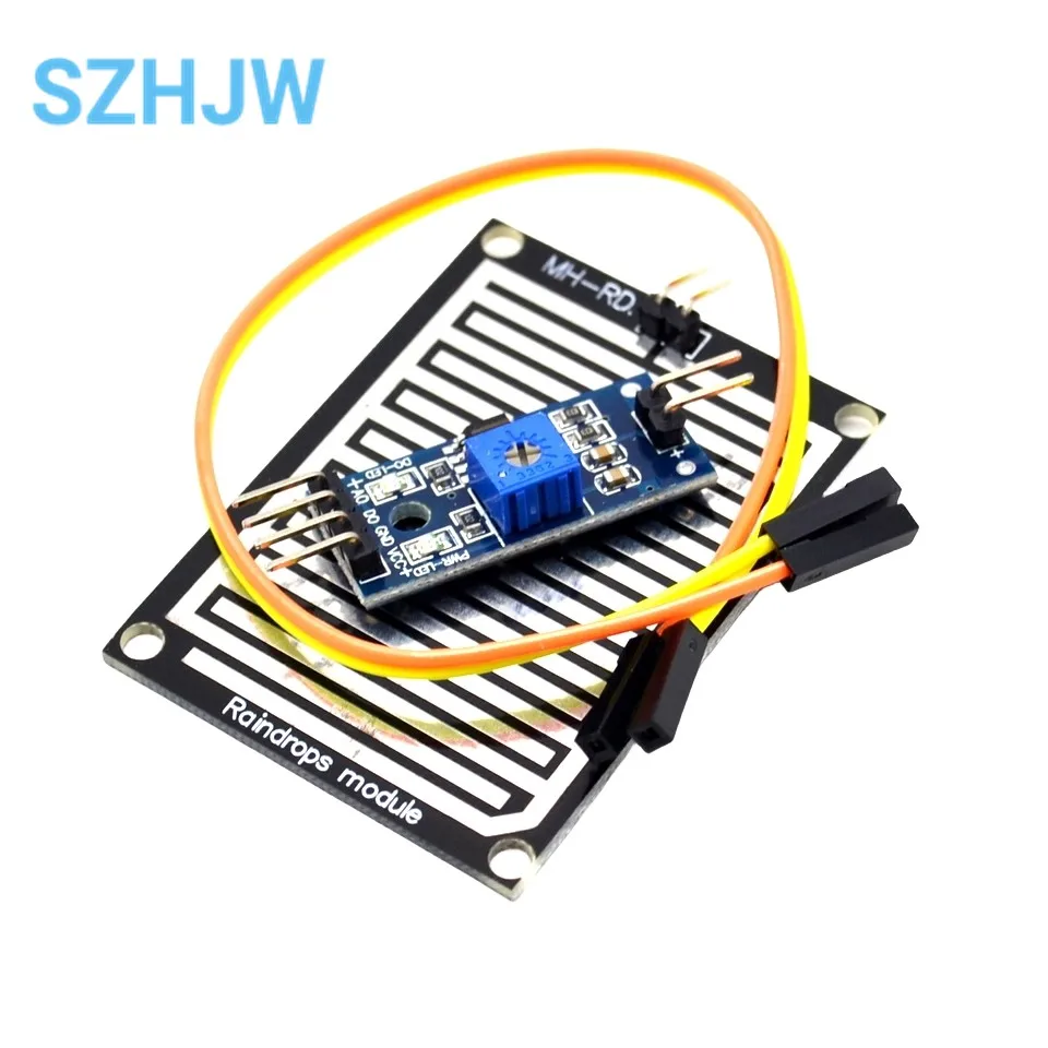 3-3-5V-Rain-Raindrops-Sensitive-Detection-Sensor-Module-Weather ...