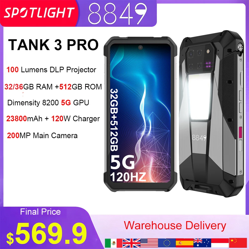 8849-Tank-3-Pro-by-Unihertz-Rugged-Smartphone-5G-with-100-Lumens ...