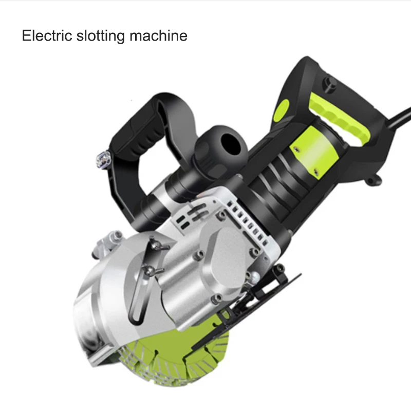 Electric-Wall-Chaser-Handheld-Laser-Slotting-Machine-Brick-Wall-Cutting ...