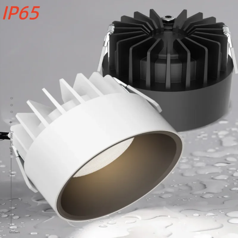Embedded exposed waterproof downlights IP65 are suitable for kitchens ...