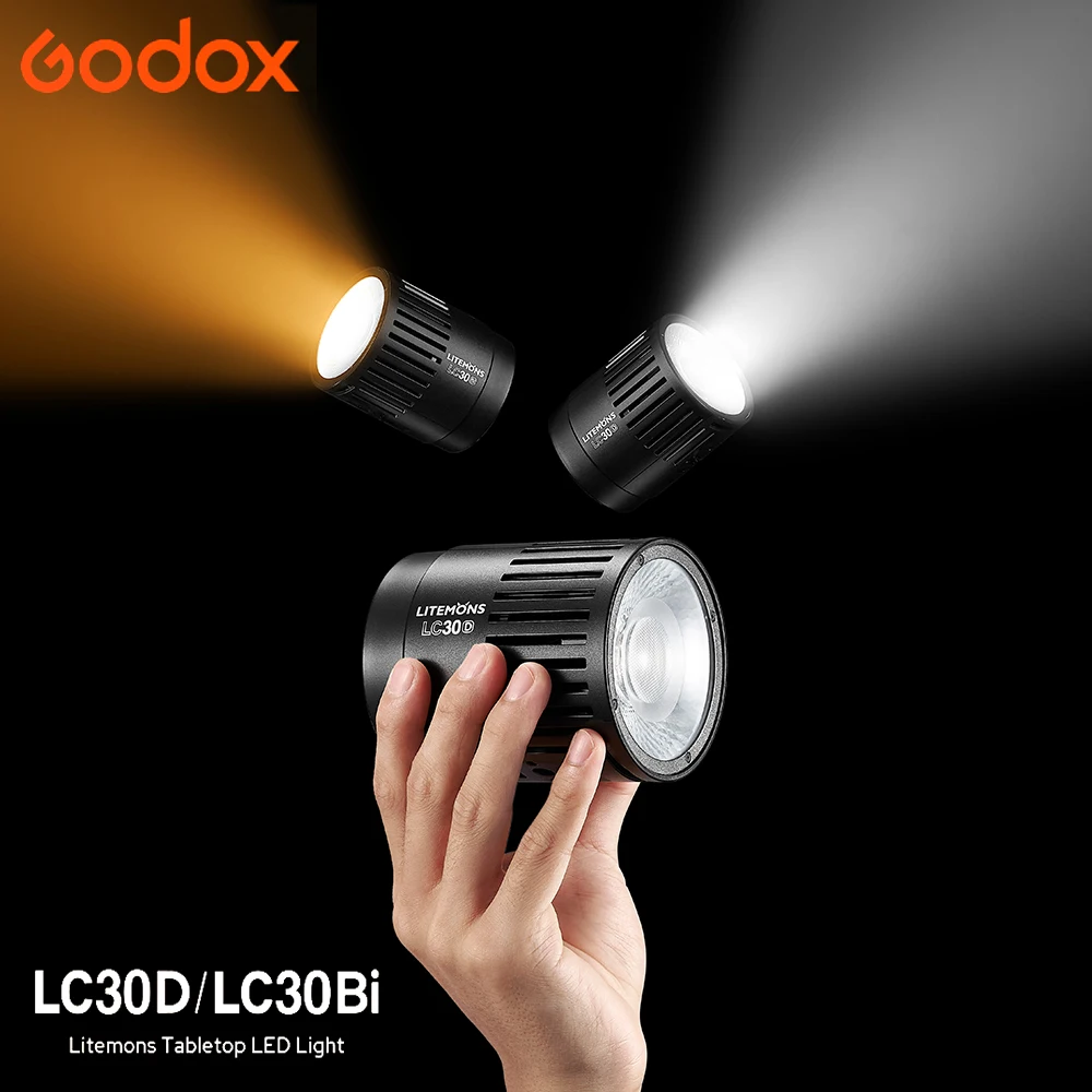 Godox-Litemons-Tabletop-LED-Light-CRI95-Ilumina-o-de-preenchimento-port ...