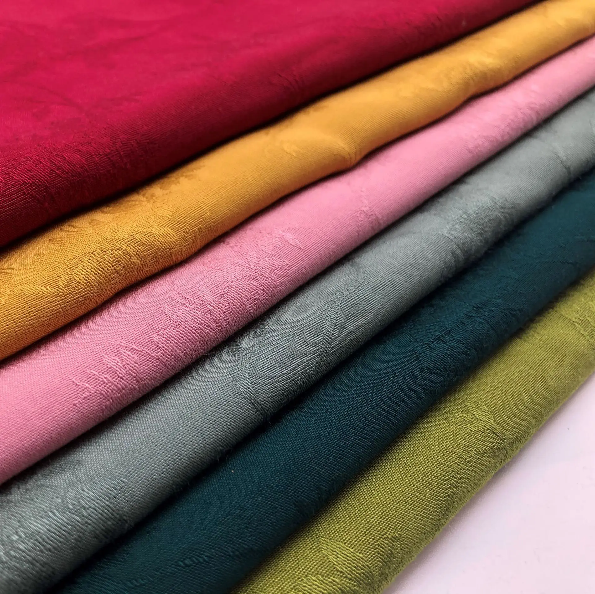 Rattan Flowers Jacquard Fabric Cotton By The Meter for Clothes ...