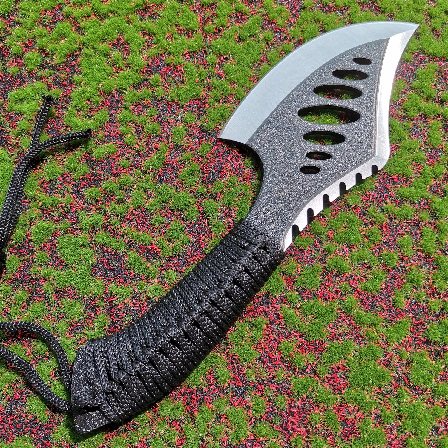 All-steel Tied Rope Handle Camping Axe - Blade HQ