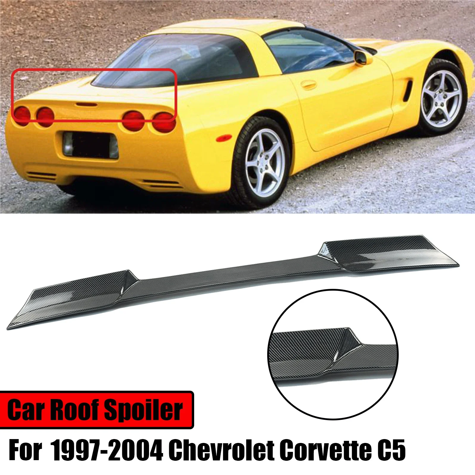 Car-Roof-Spoiler-For-1997-2004-Chevrolet-Corvette-C5-Rear-Trunk-Spoiler ...