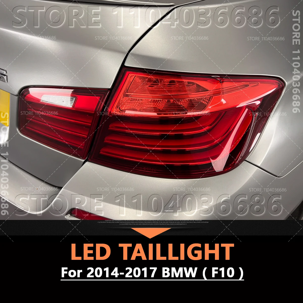 For 2014-2017 F10 BMW 528i 535i 550i Hybrid 5 Tail Light Rear Bumper ...