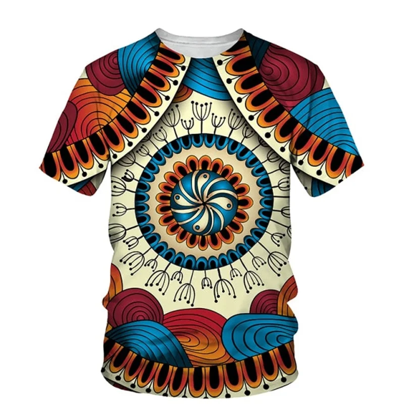 Tradition-African-Culture-Graphic-Tshirt-For-Men-3d-Printed-Vintage ...