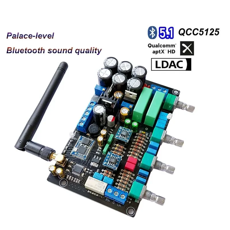 DLHiFi-QCC5125-Bluetooth-5-1-HiFi-LDAC-APTX-HD-24bit-96k-Preamplifier ...