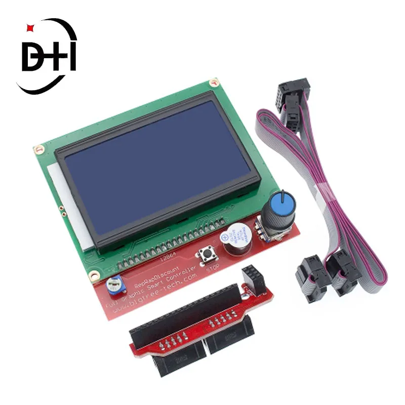 12864-LCD-Ramps-Smart-Parts-RAMPS-1-4-Controller-Control-Panel-LCD ...