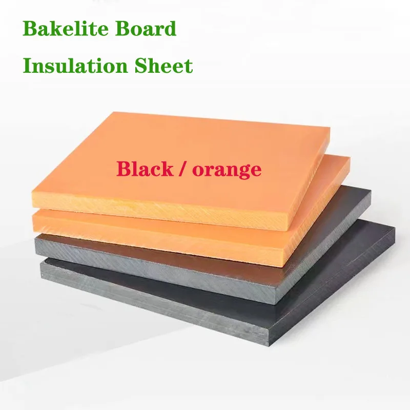 Orange-Black-Thick-2-4-5-6-8-10-12-15-20mm-Bakelite-Plate-Insulation ...