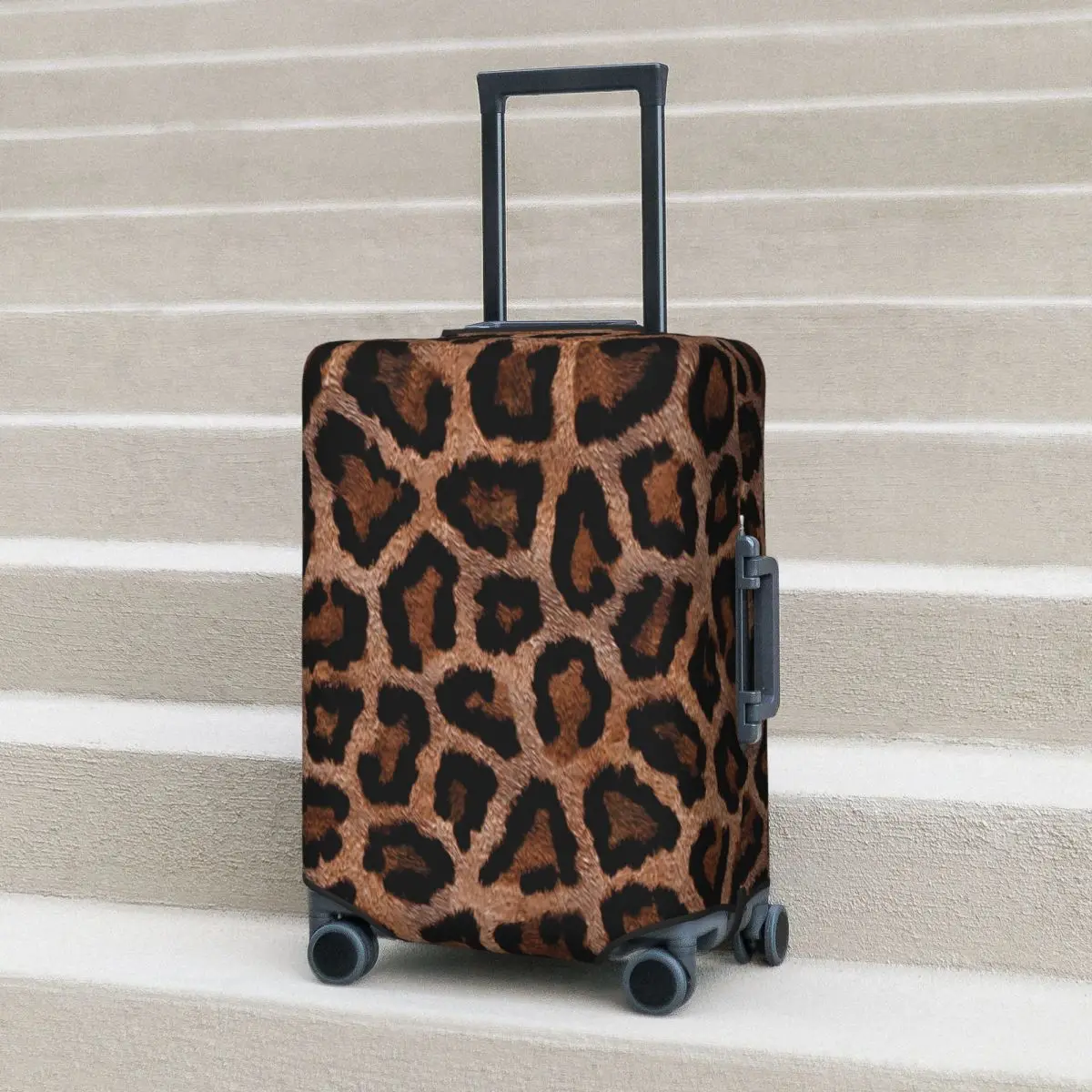 Spotted-Leopard-Suitcase-Cover-Holiday-Animal-Print-Useful-Luggage ...