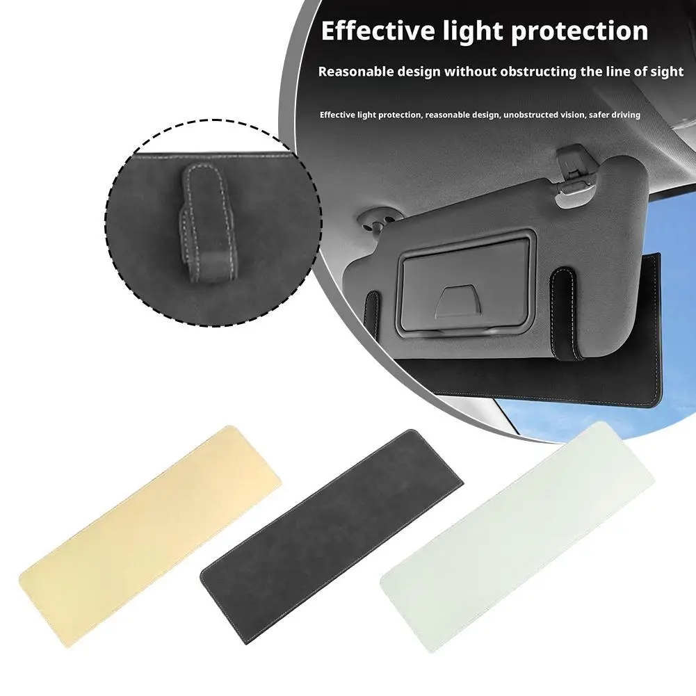 Adjustable Car Front Seat Sun Visor Extended Sun Shade Anti-Glare Anti ...