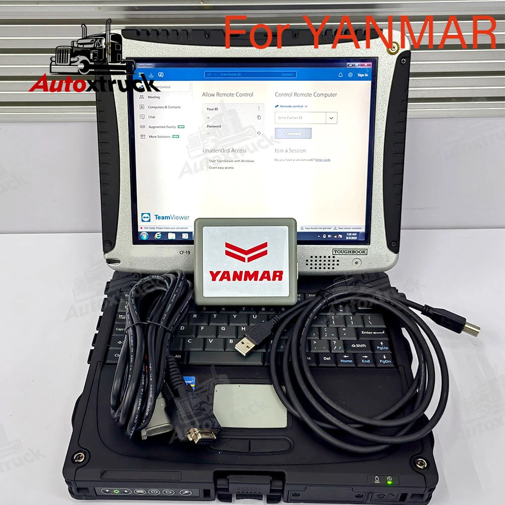 CF19 Laptop For YANMAR Diagnostic Service Tool For Yanmar diesel engine ...