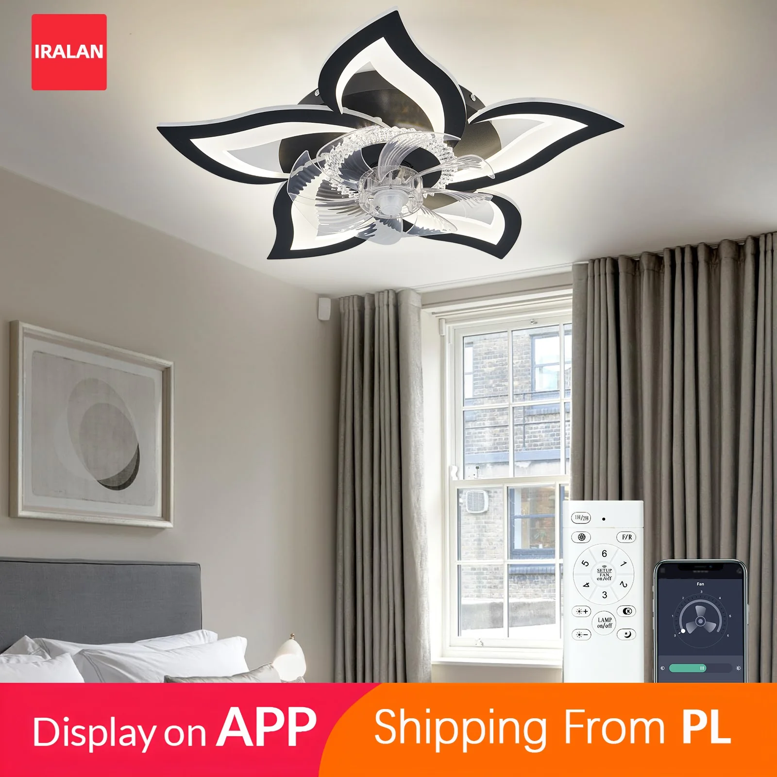 Why the Flower LED Ceiling Light with Fan is the Perfect Choice for ...