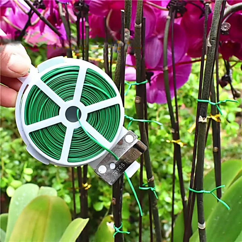 Corbatas-giratorias-port-tiles-para-plantas-de-jard-n-Cable-fijo-para ...