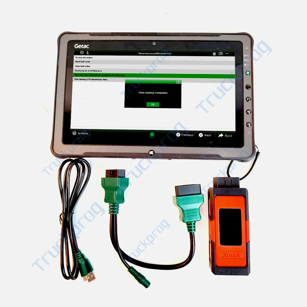 X005 Plus F110 Tablet Forced Regeneration of DPF Truck Diagnostic Tool ...