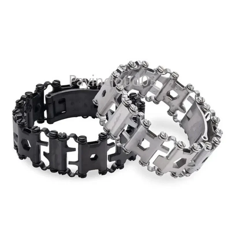 Tool-Bracelet-Metal-Screw-Screwdriver-29-in-One-Stainless-Steel ...
