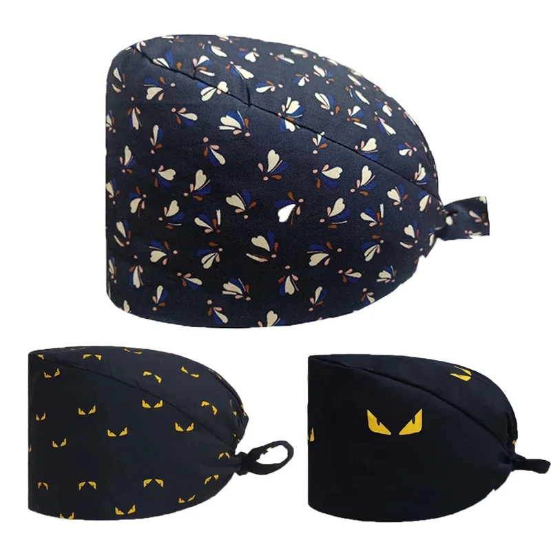 Unisex Adjustable Medical Surgical Cap Nurse Doctor Cap Dental Clinic ...
