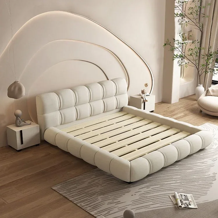 Atunus-cama-otomana-n-rdica-minimalista-y-moderna-cama-de-nube-Beige ...