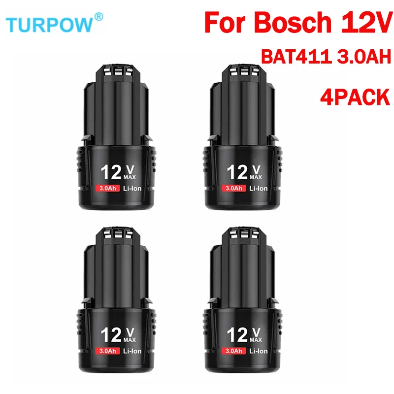 12V-10-8V-3000mAh-For-Bosch-BAT411-Battery-Li-ion-Rechargeable-Battery ...