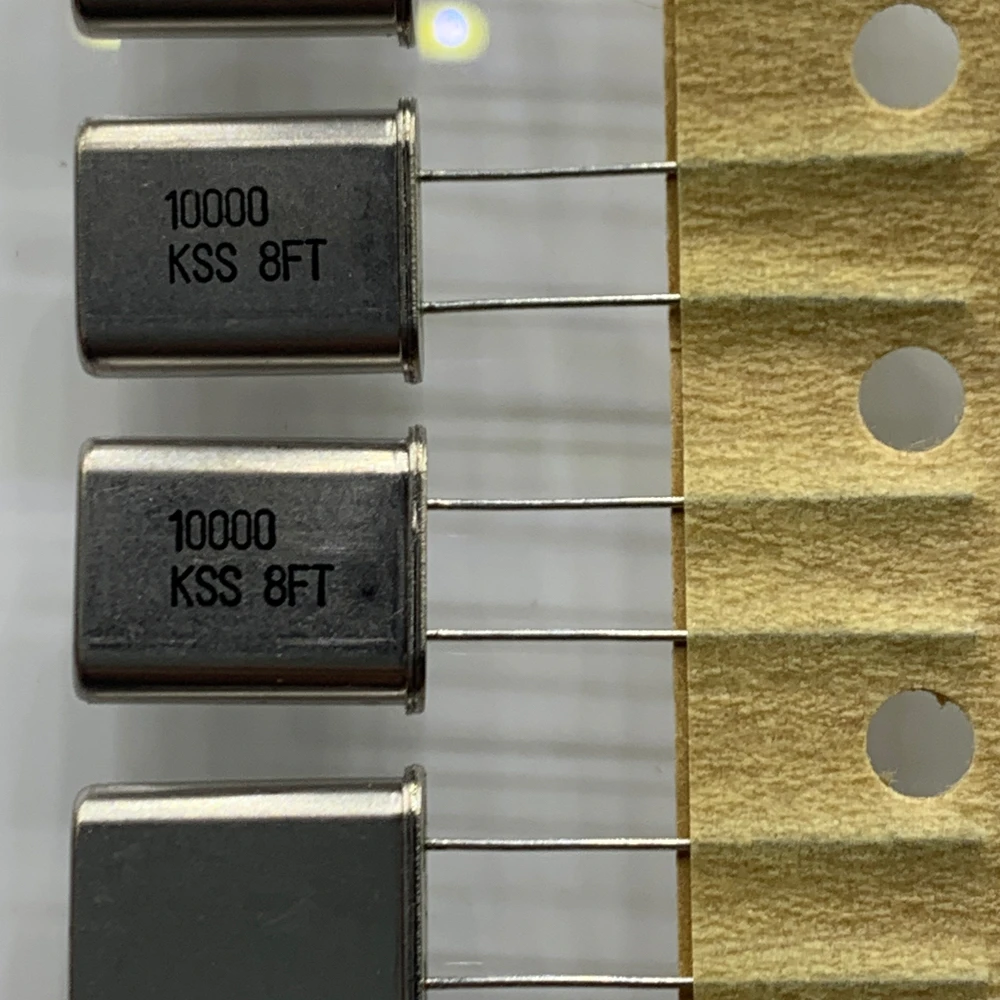 50 PCS/KDS Passive Crystal HC-49U 10.000MHZ 10MHZ 10M Quartz Crystal In ...