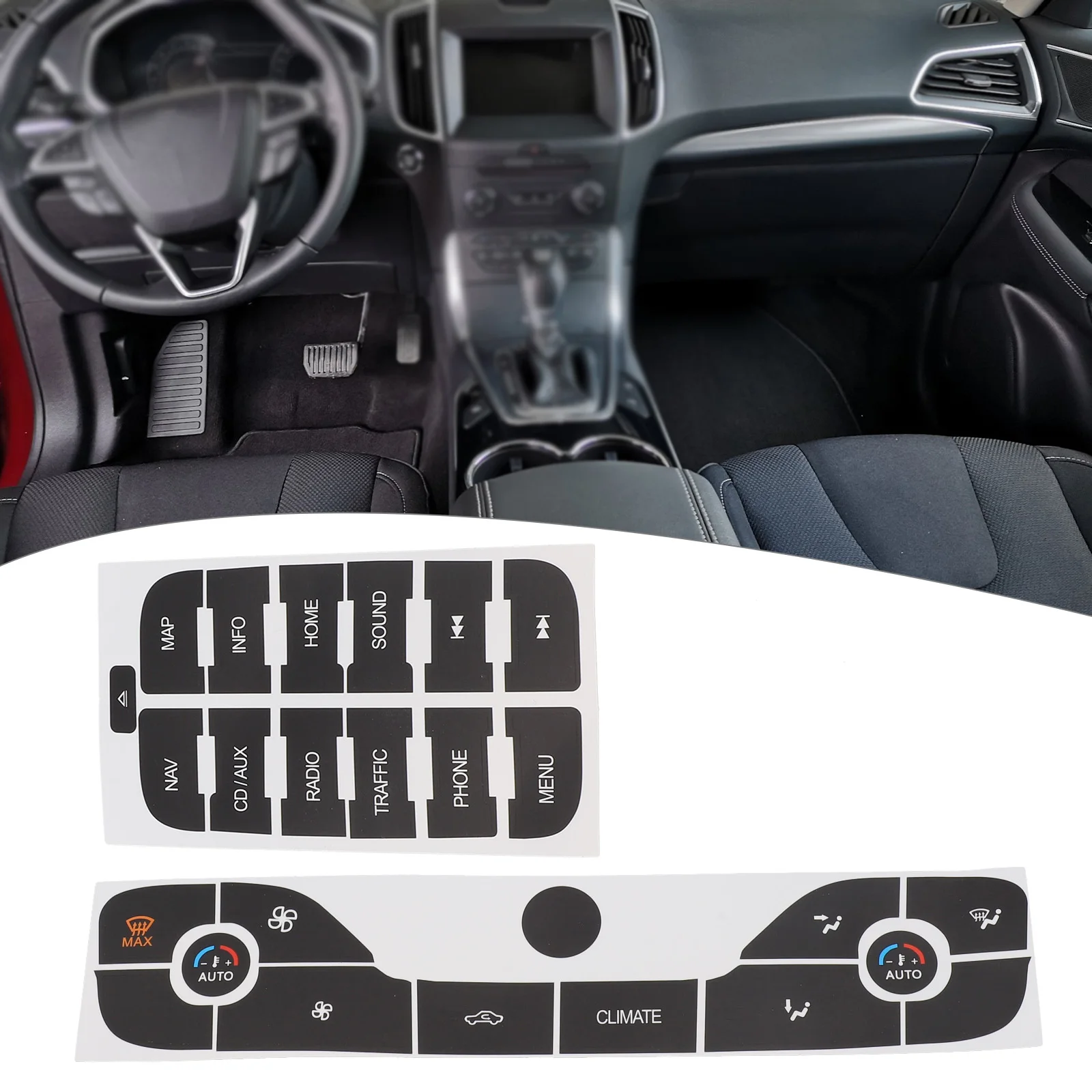 2pcs-Sticker-To-Repair-The-Buttons-Radio-AC-Repair-Sticker-For-FORD-For ...