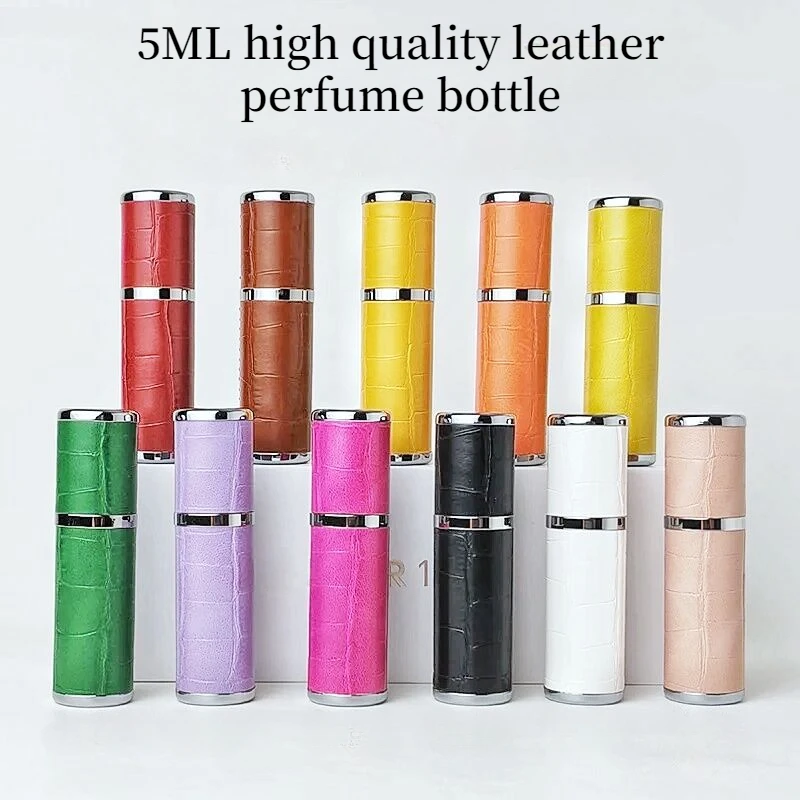 Luxury-Crocodile-Leather-Perfume-Bottle-5ml-Refillable-Perfume-Atomizer ...