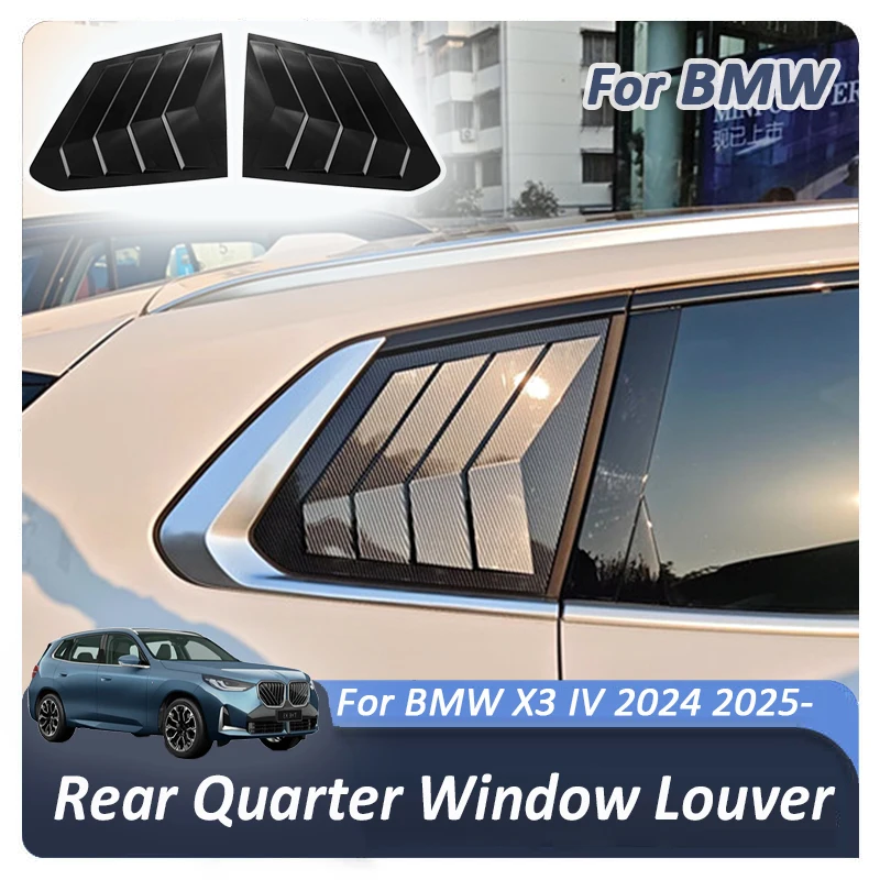 For BMW X3 IV 2024 2025 2026 G45 G48 ABS Carbon Fiber Car Rear Side ...