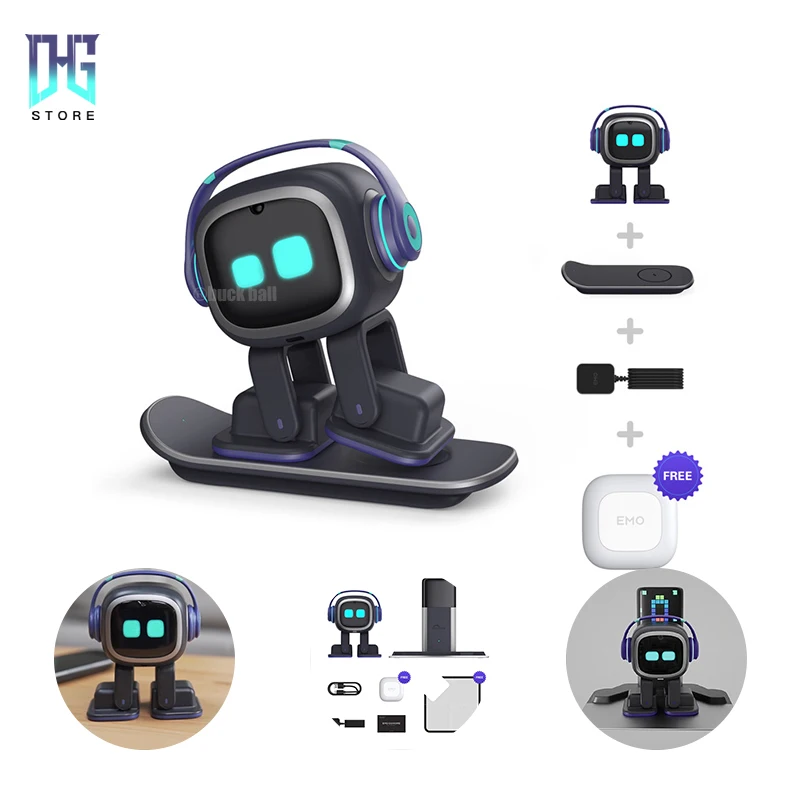 Emo Intelligent Robot Emopet Emotional Interaction AI Puzzle Electronic ...