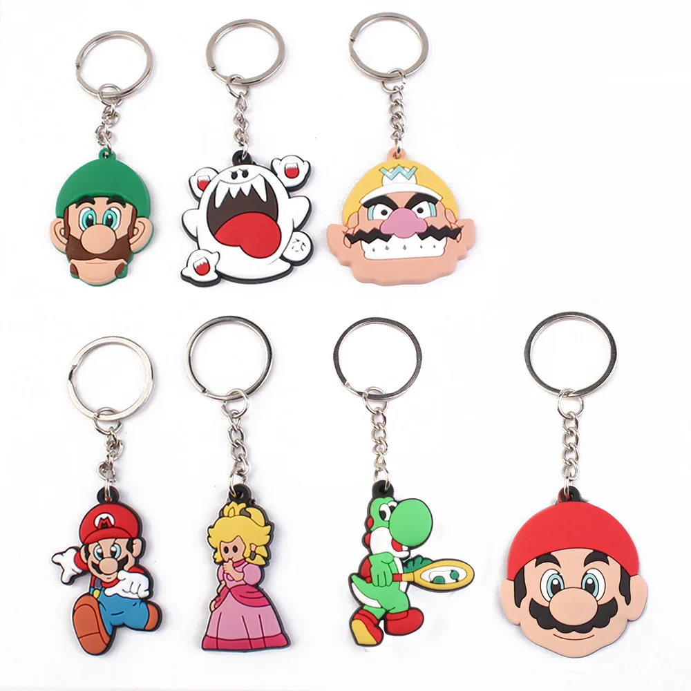 Super-Mario-Bros-Keychain-High-Quality-PVC-Cartoon-Anime-Bag-Pendant ...
