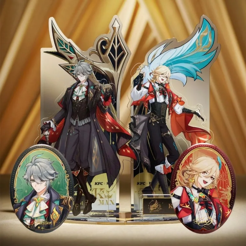 Аниме Genshin Impact X KFC Косплей Alhaitham Kaveh акриловые стоячие ...