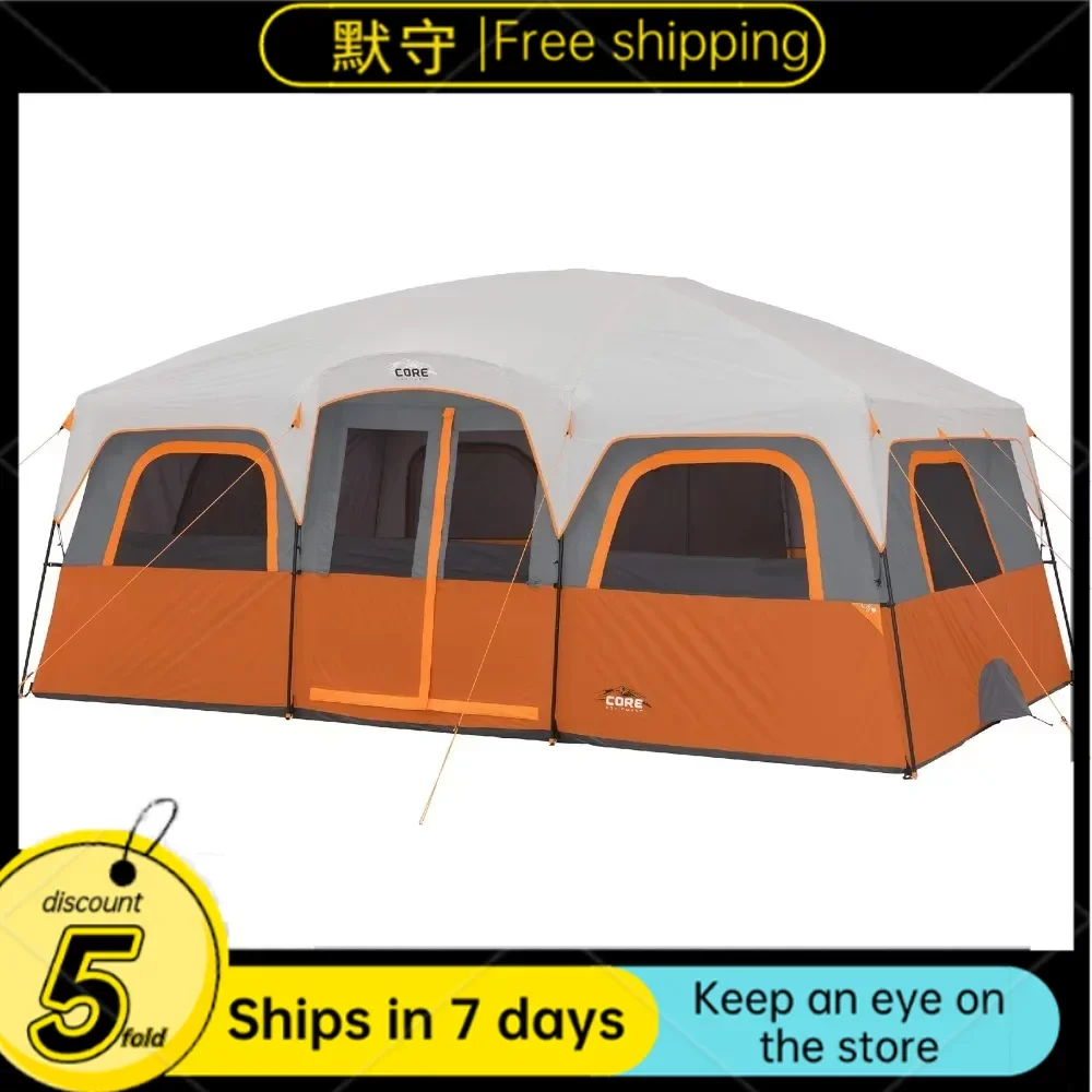 12-Person-Tent-Large-Multi-Room-Camping-Tent-for-Outdoor-Family-Camping ...