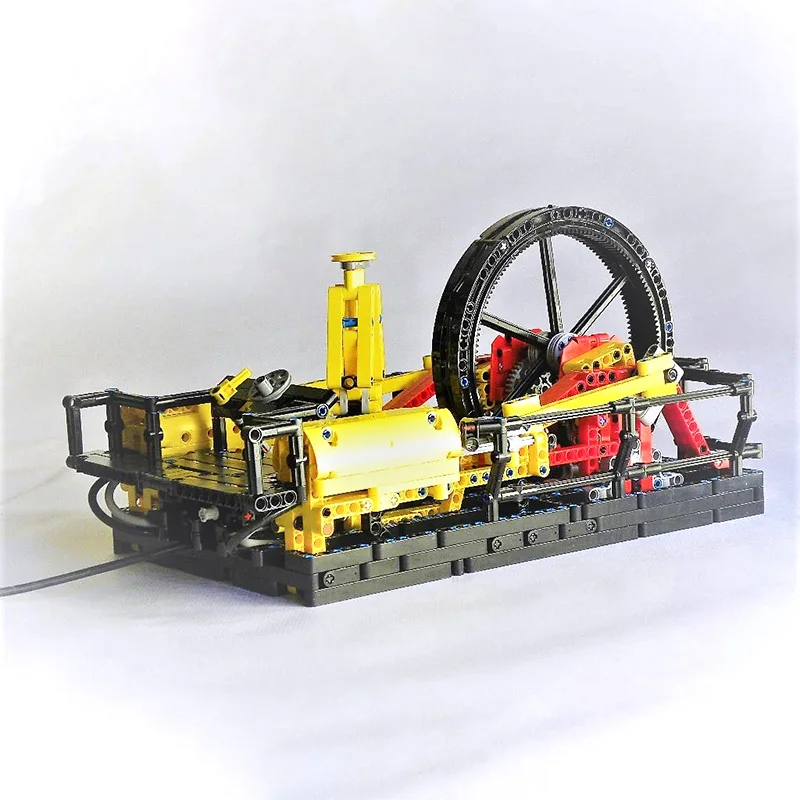 NEW-Technical-Series-Building-Blocks-MOC-Gear-Mechanism-Steam-Machine ...