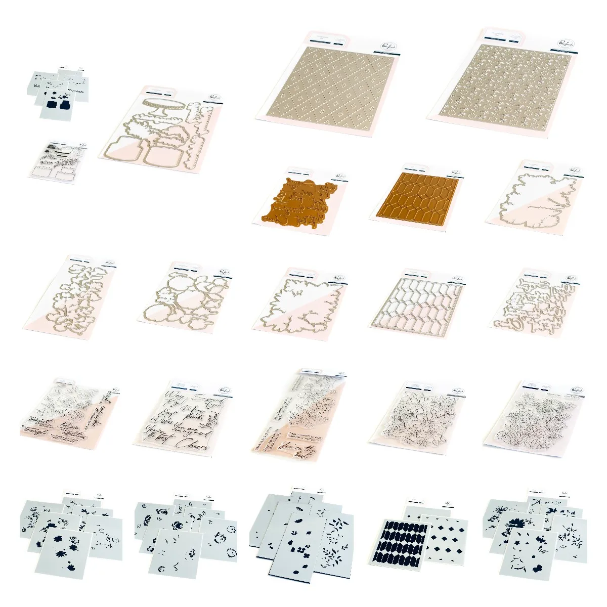 Birthday-Cake-Diamonds-Hexagon-Cut-Dies-Sentiments-Stamp-Seal-Botanical ...