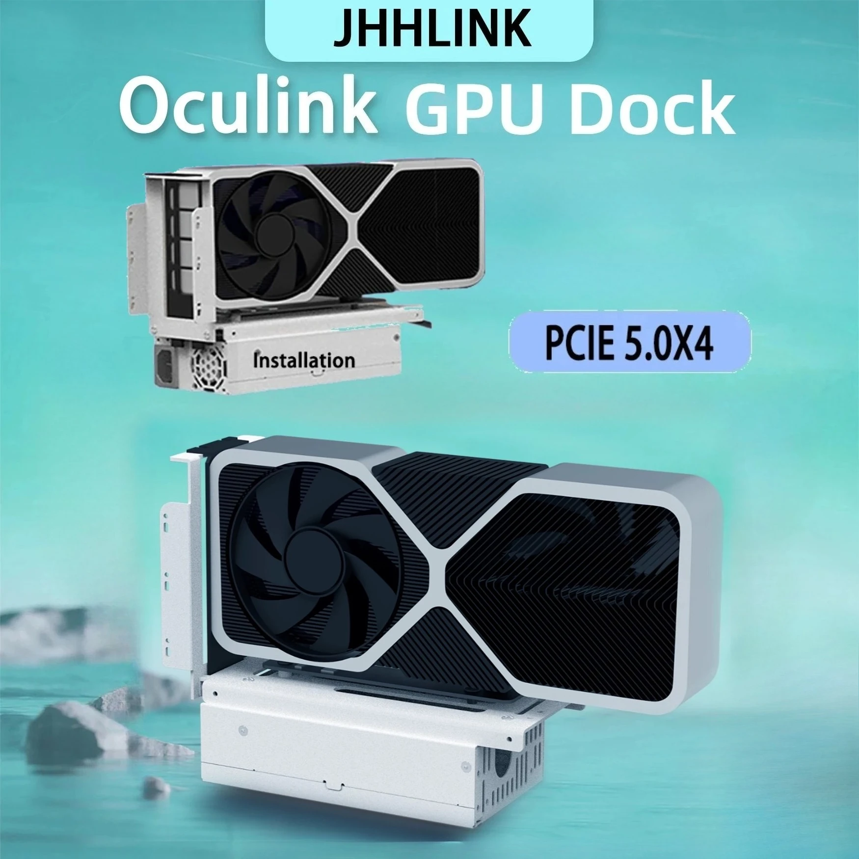 Oculink External GPU Dock EGPU Notebook External Expansion PCIe5.0 X4 ...