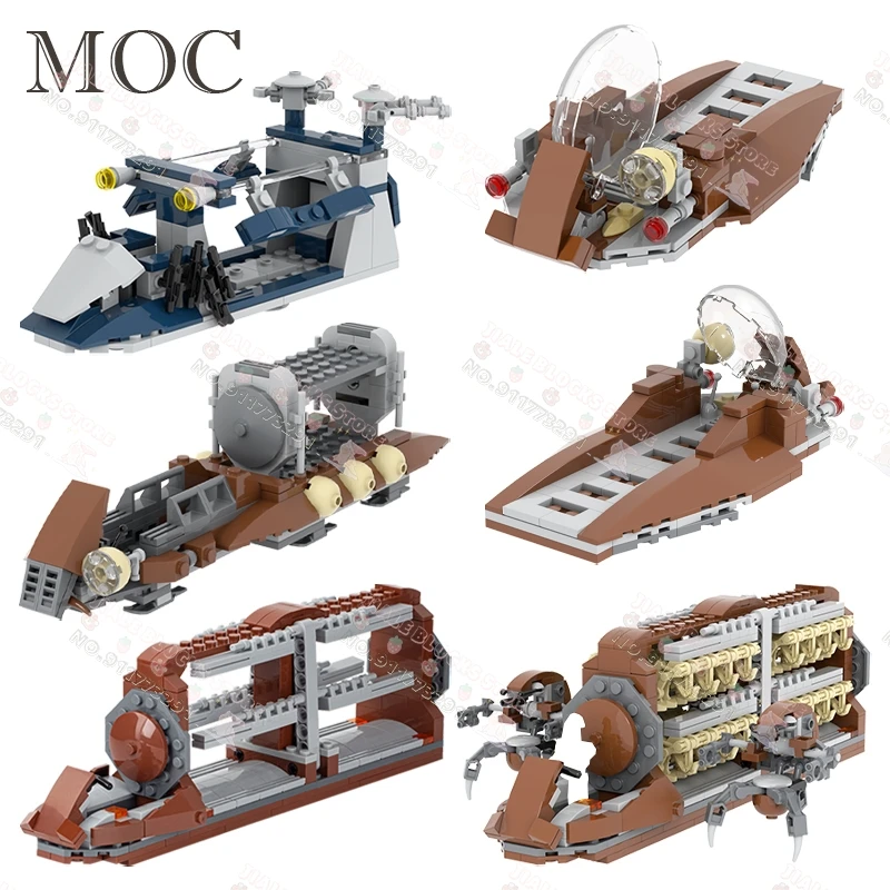 Sci-Fi-Movie-Series-Transport-Vehicle-Building-Blocks-Interstellar-DIY ...