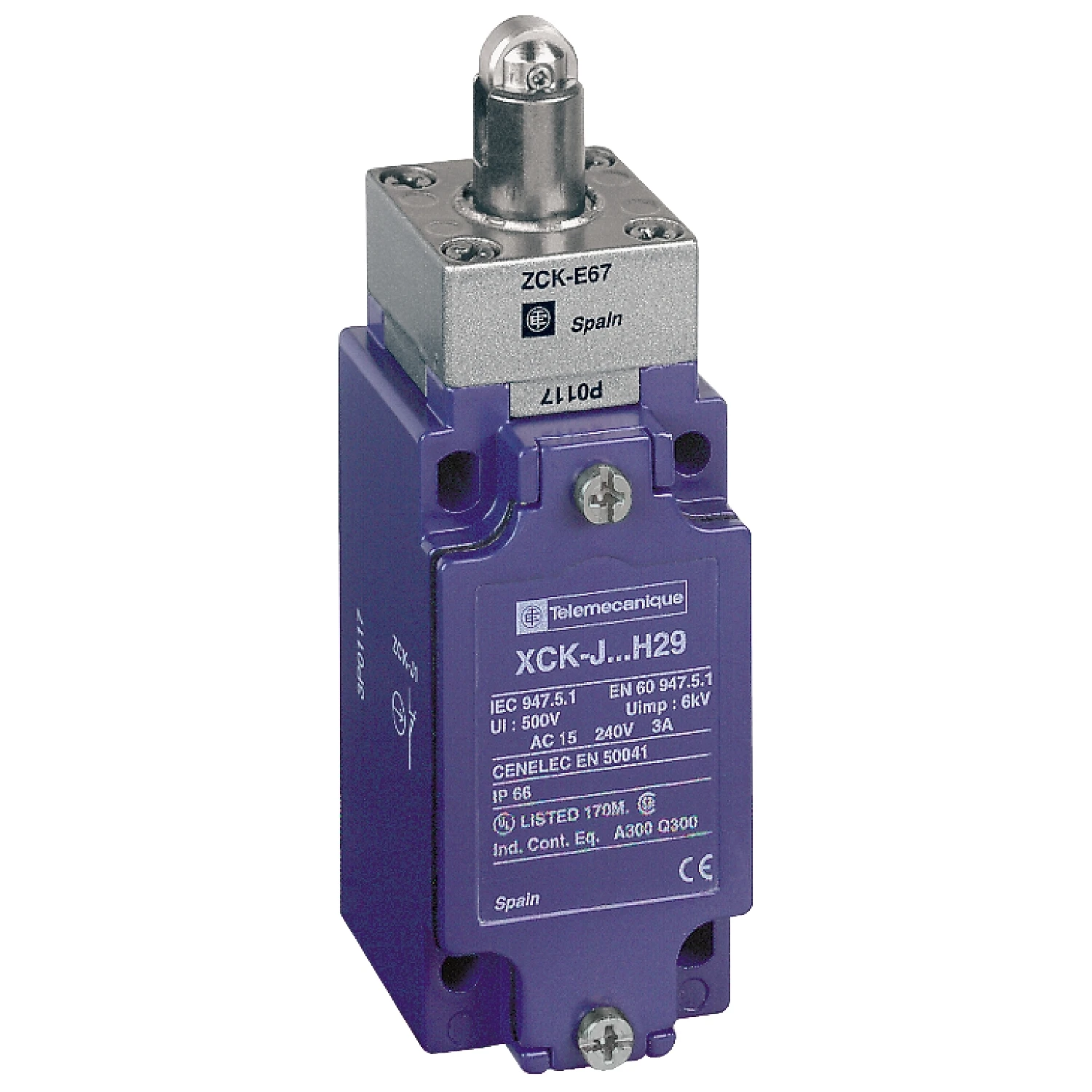 XCKJ167-XCKJ167C-ZCKJ1C-ZCKE67C-limit-switch-XCKJ-steel-roller-plunger ...