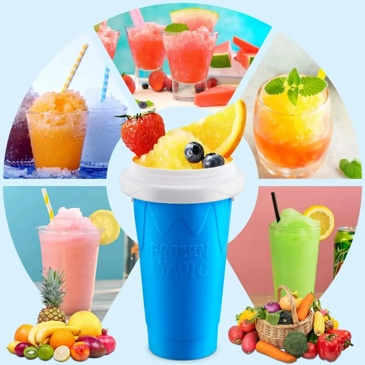 DIY-Smoothies-Slush-Makers-Ice-Cream-Maker-Squeeze-Milkshake-Water ...
