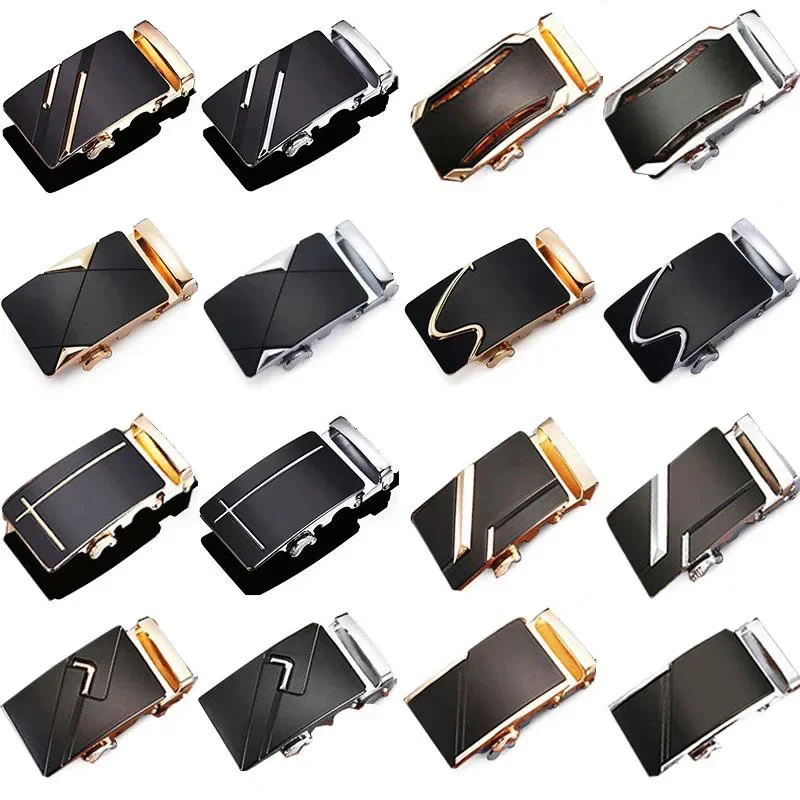 Men-s-Mechanical-Automatic-Belt-Buckle-for-Ratchet-Belt-8-Styles-Gold ...