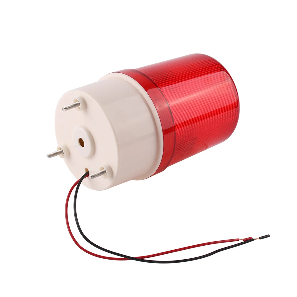 Emergency Warning System Uxcell Rotating Warning Light With Buzzer ...
