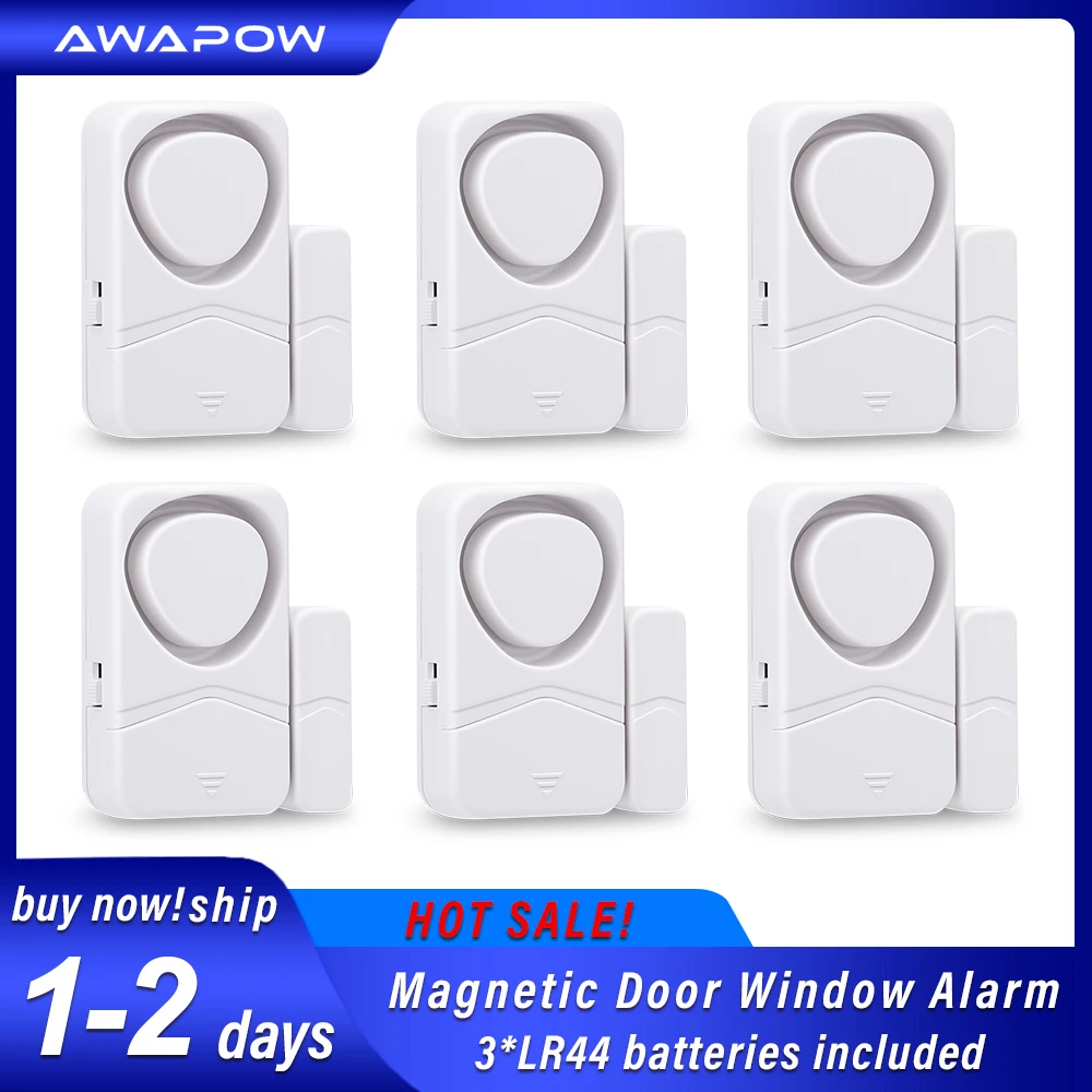 Awapow-Door-Window-Alarm-Sensor-Detectors-Freezers-Close-Reminder ...