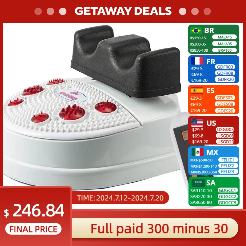 Chi-Vitalizer-Foot-Massager-Swing-Vibration-Machine-with-Remote-Control ...