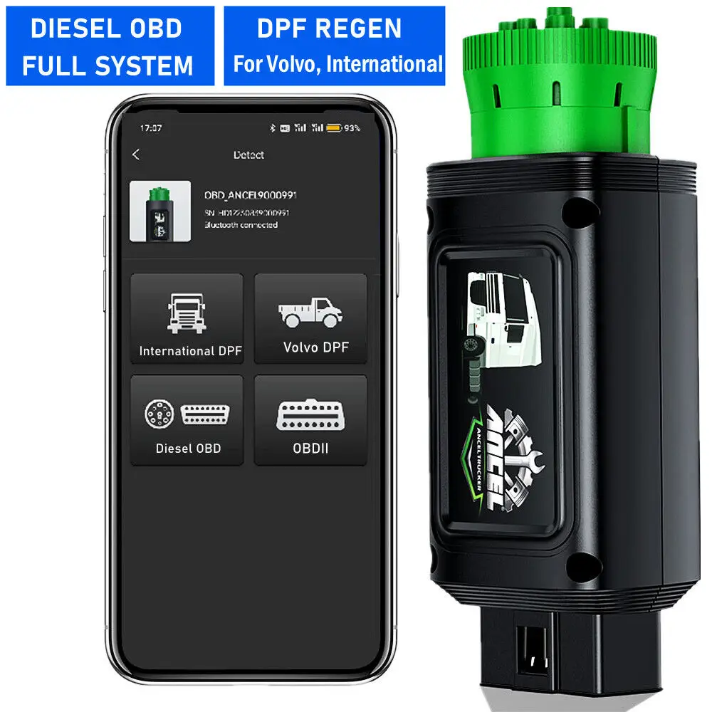 2023-ANCEL-HD120-Diesel-Heavy-Duty-Truck-Scanner-Bluetooth-for-Volvo ...