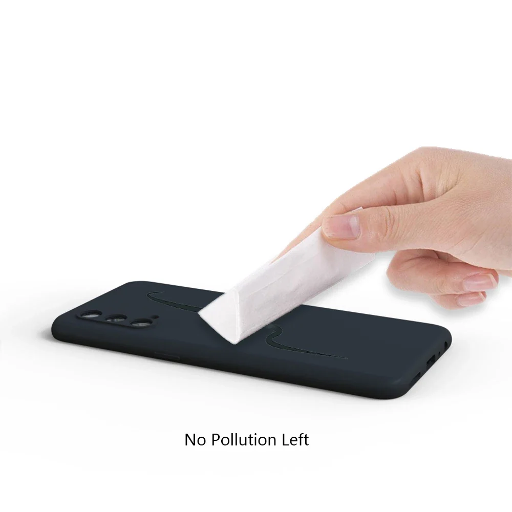 High-Quality Liquid Silicone Soft Phone Case for NordN200 (Rose)